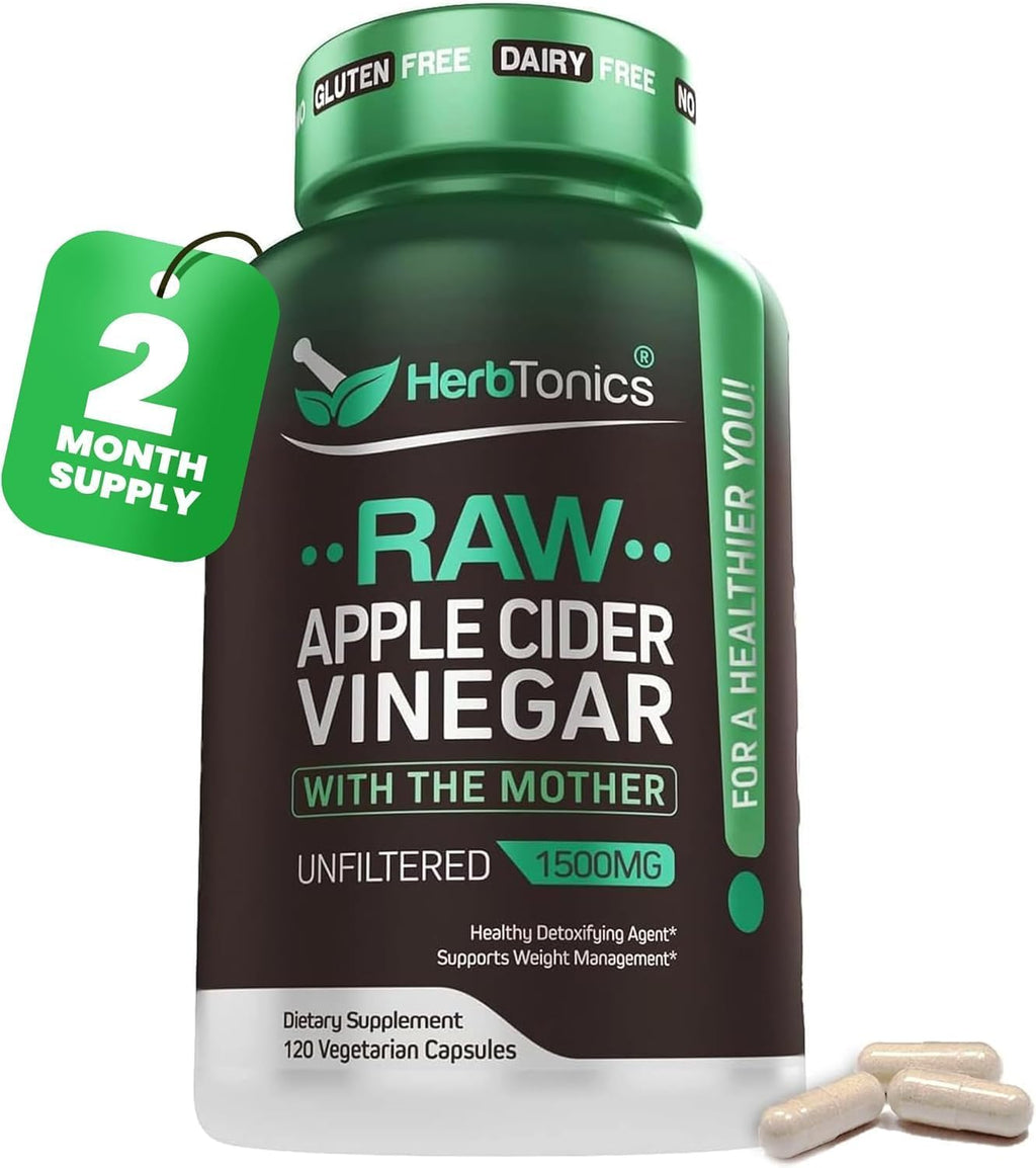 Herbtonics apple cider vinegar capsules