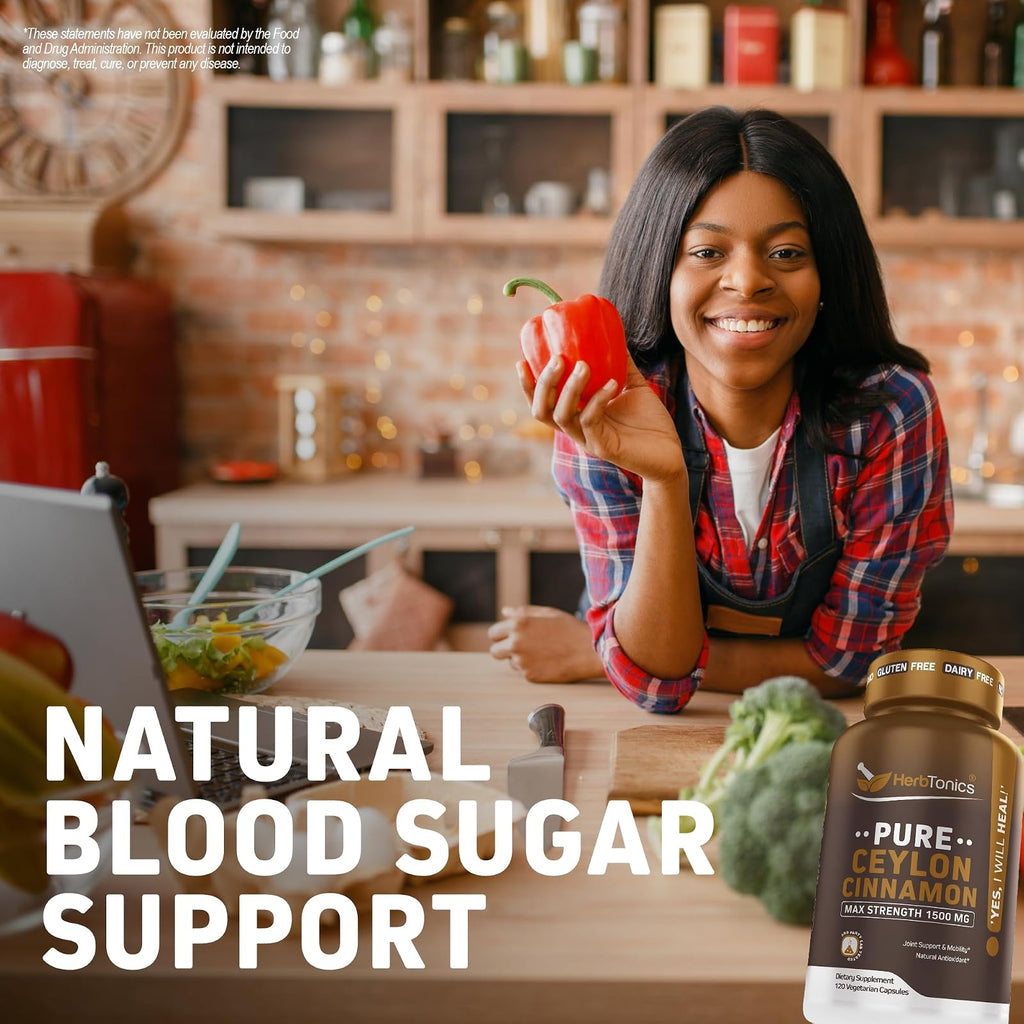 Herbtonics Ceylon cinnamon health benefits