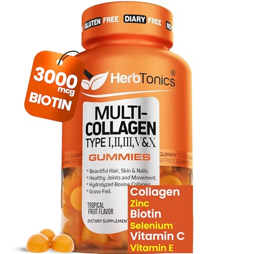 Herbtonics collagen gummies for beauty