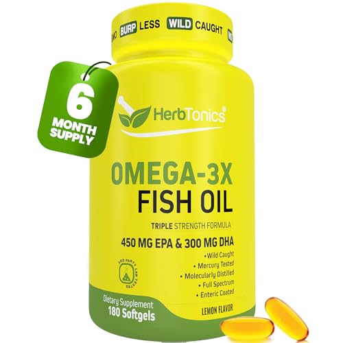 Herbtonics fish oil softgels