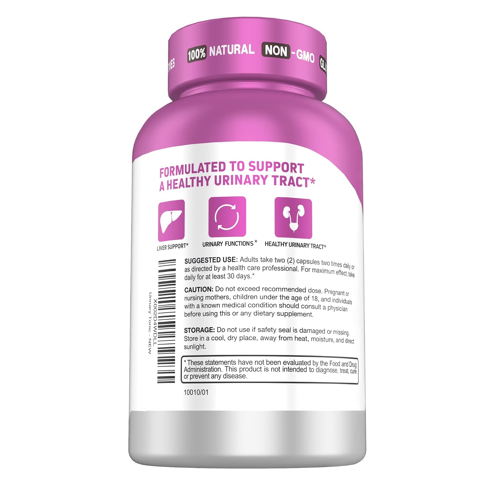 Herbtonics herbal UTI formula with cranberry