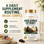 HerbX garlic supplement for heart health