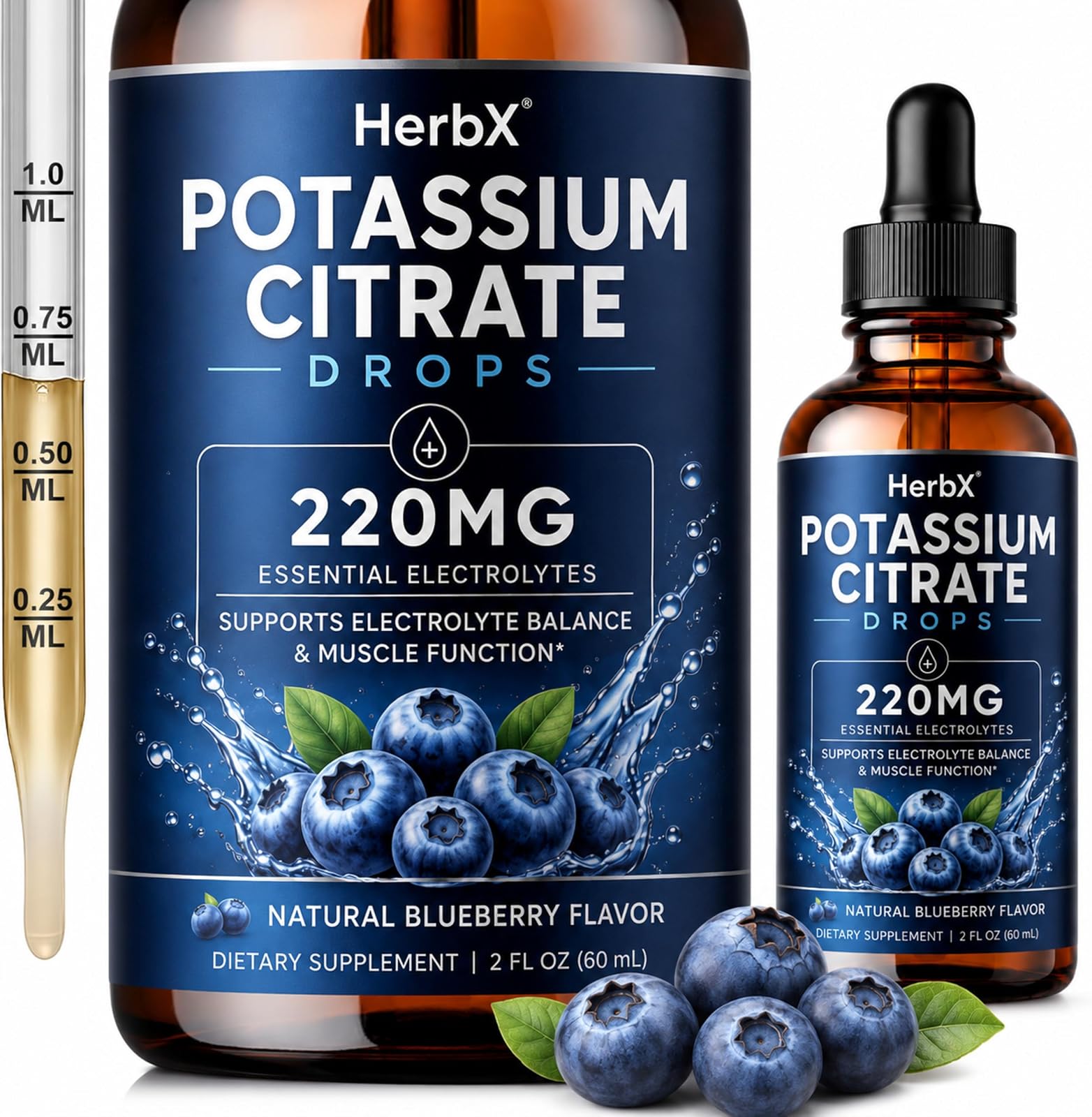 HerbX Liquid Potassium Citrate benefits