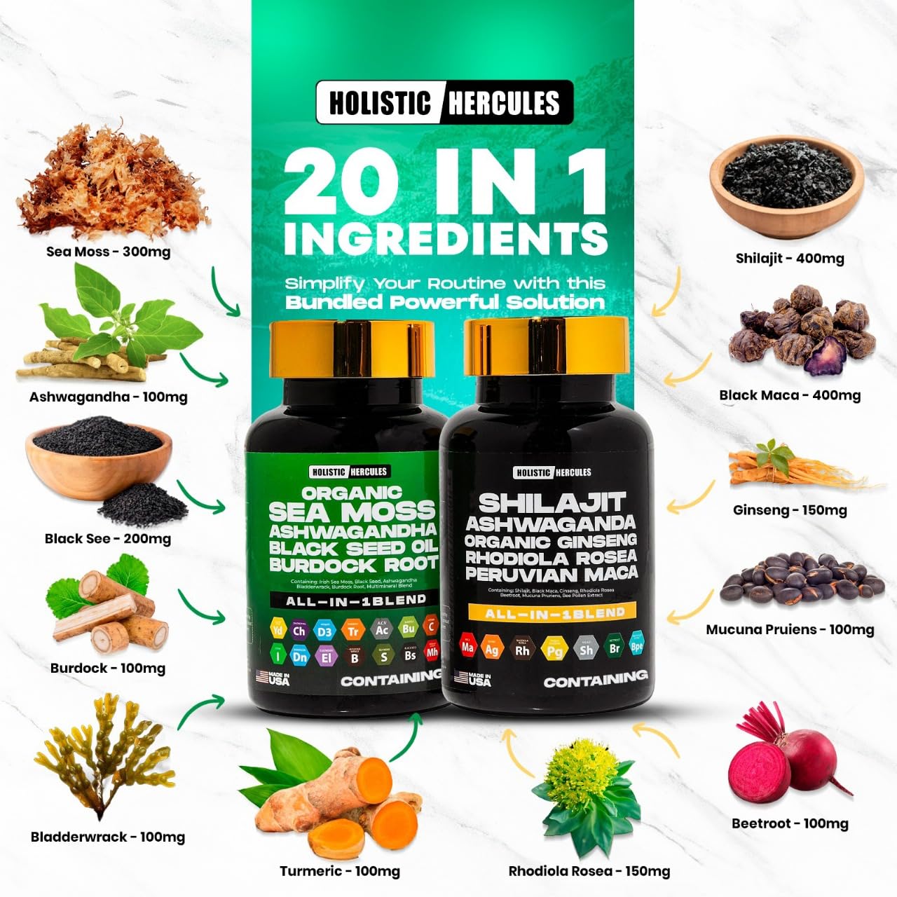 Hercules Elixer gummy multivitamin for adults