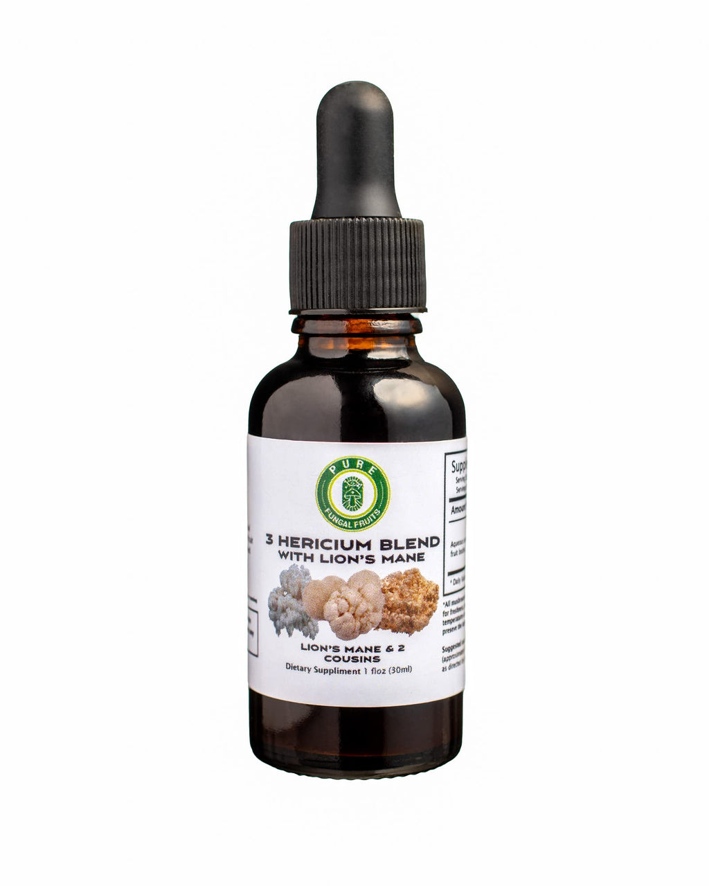 Hericium mushroom tincture for wellness