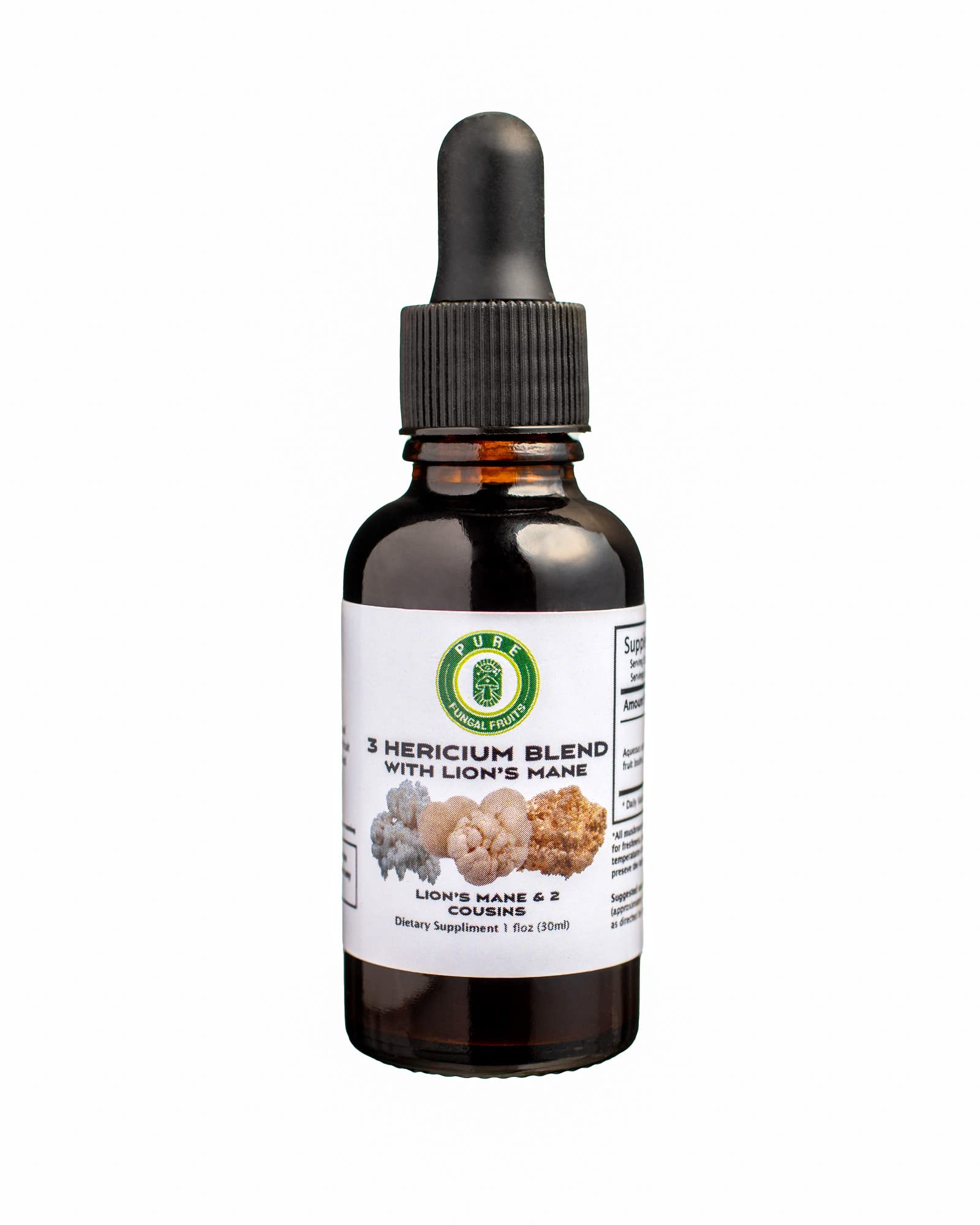 Hericium mushroom tincture for wellness