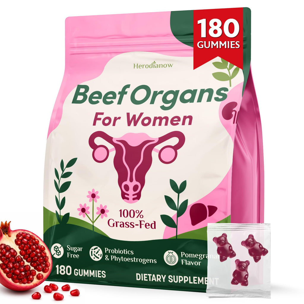 Herodianow beef organ gummies for women