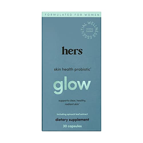 Hers Glow probiotic for clear skin