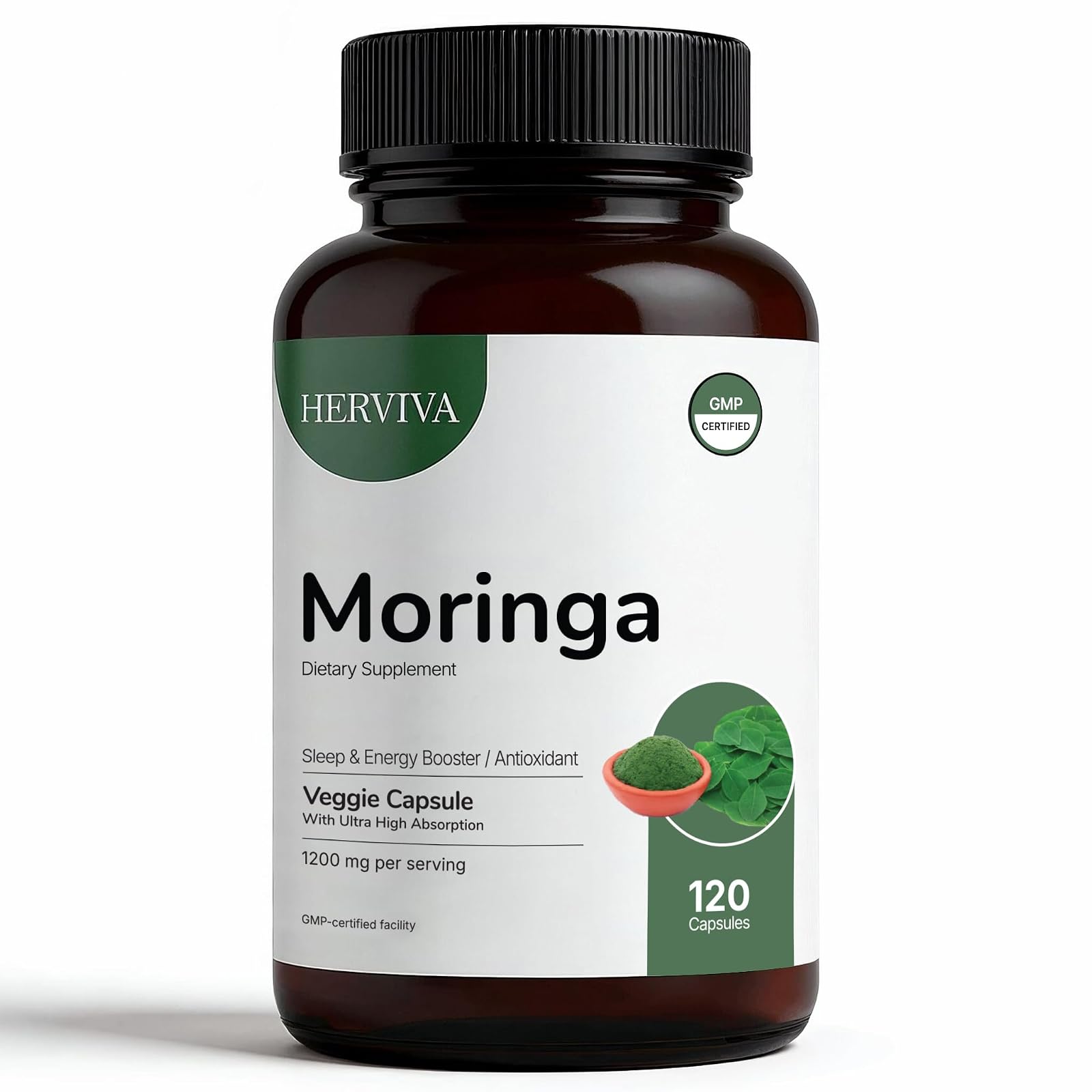HERVIVA Moringa vegan capsules