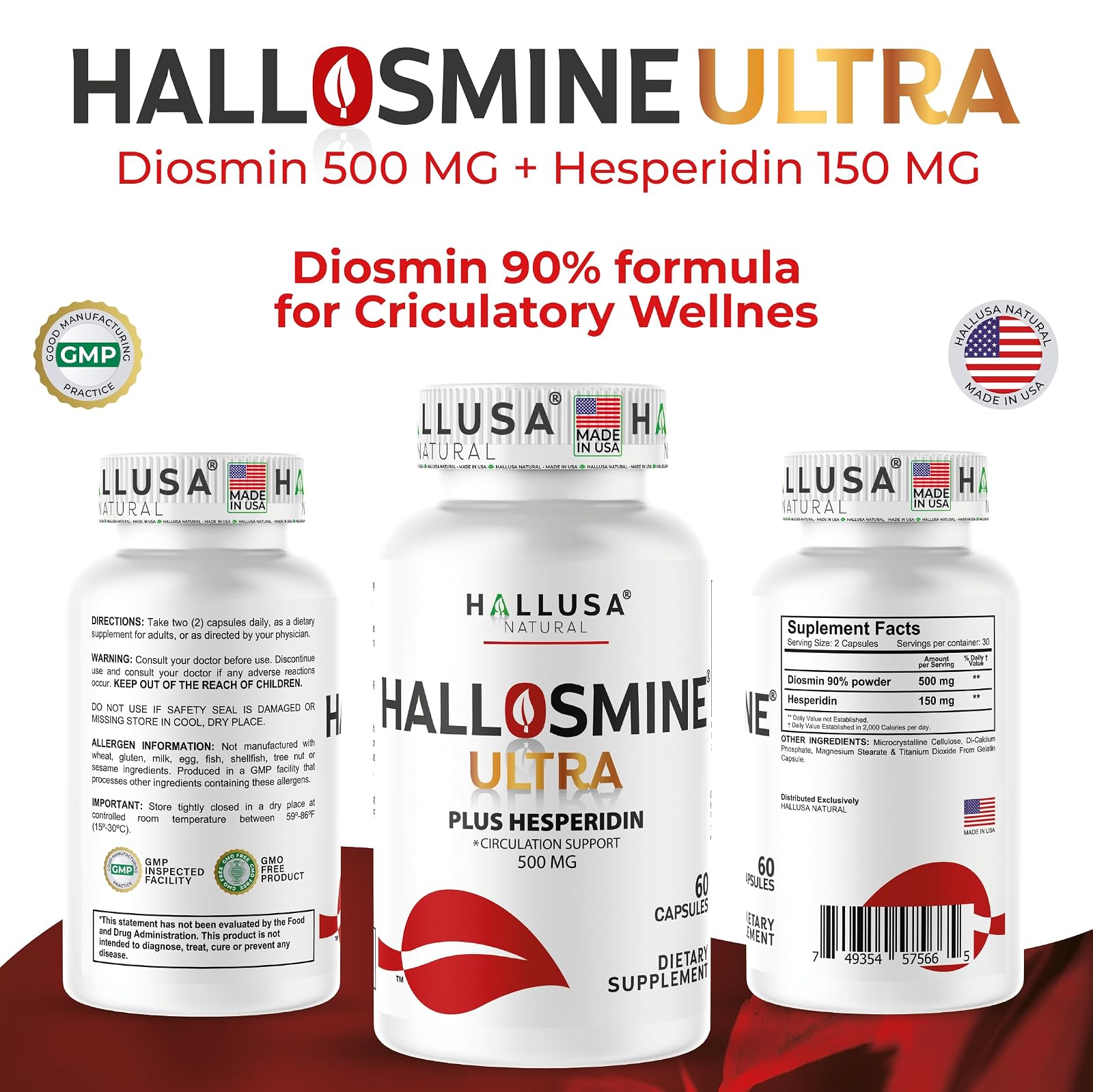 Hesperidin 150 mg for vascular support