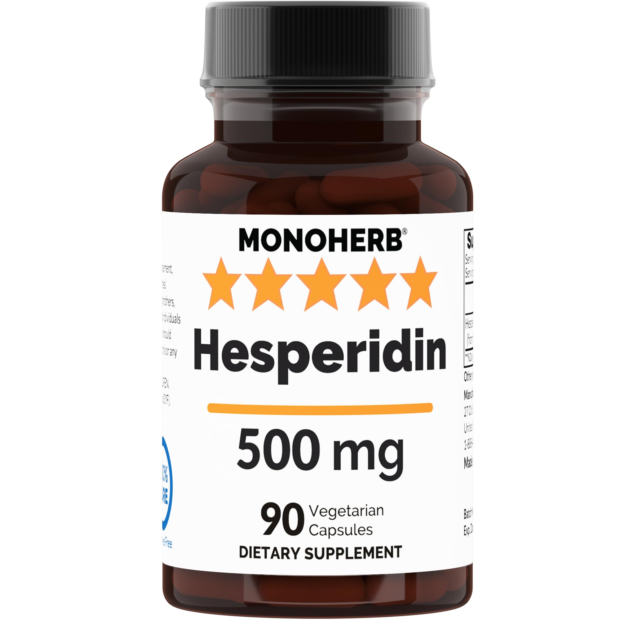 Hesperidin 500 mg veg capsules