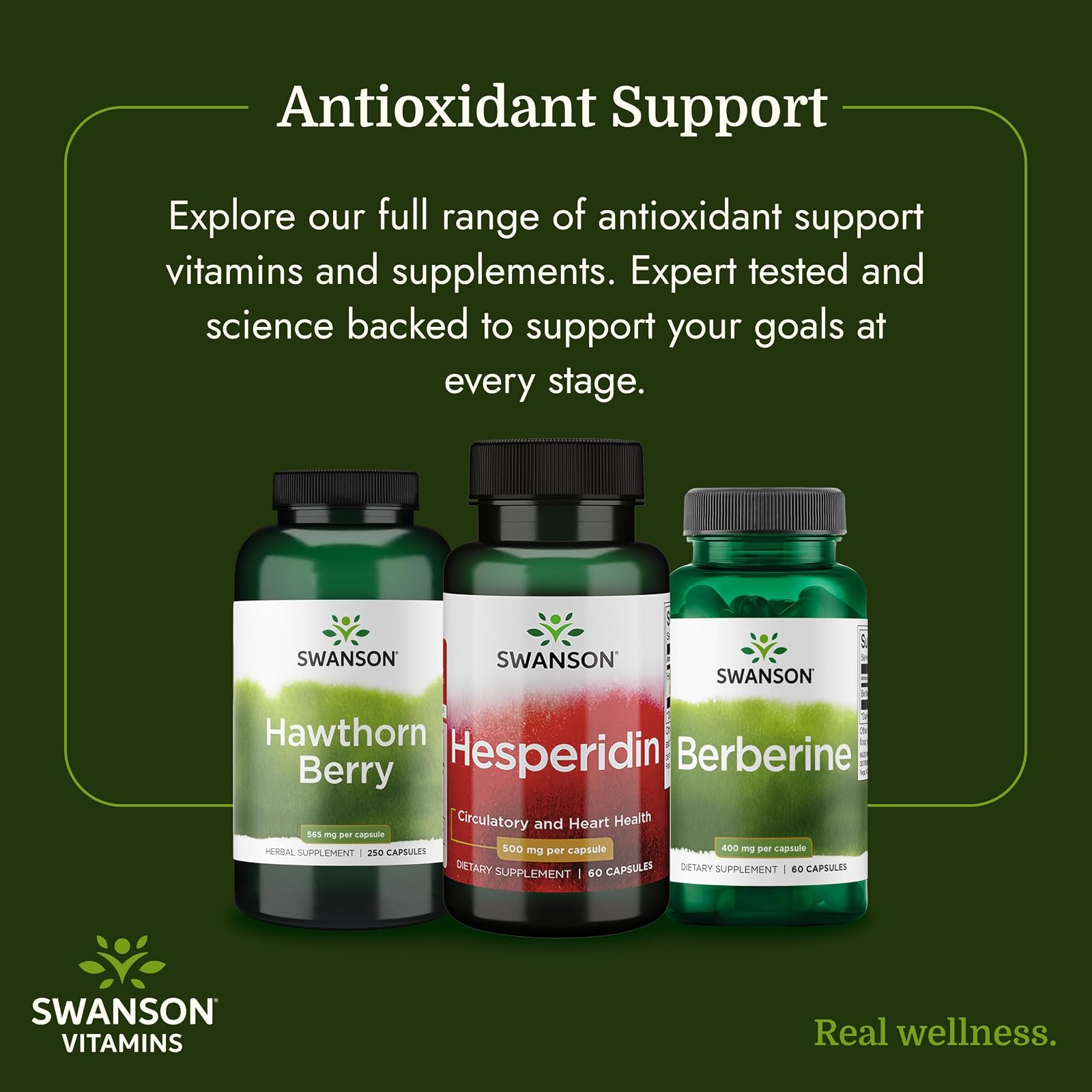 Hesperidin for enhanced antioxidant protection