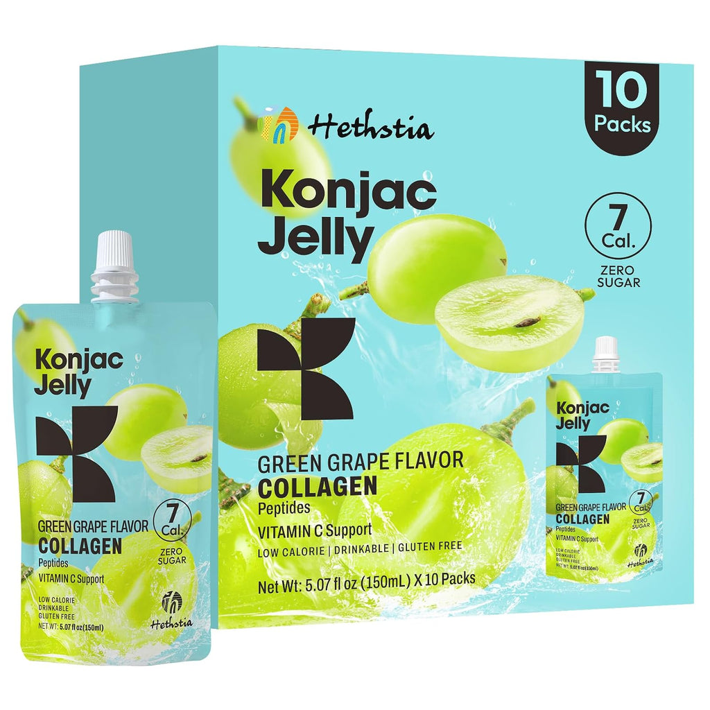 Hethstia Konjac Jelly green grape