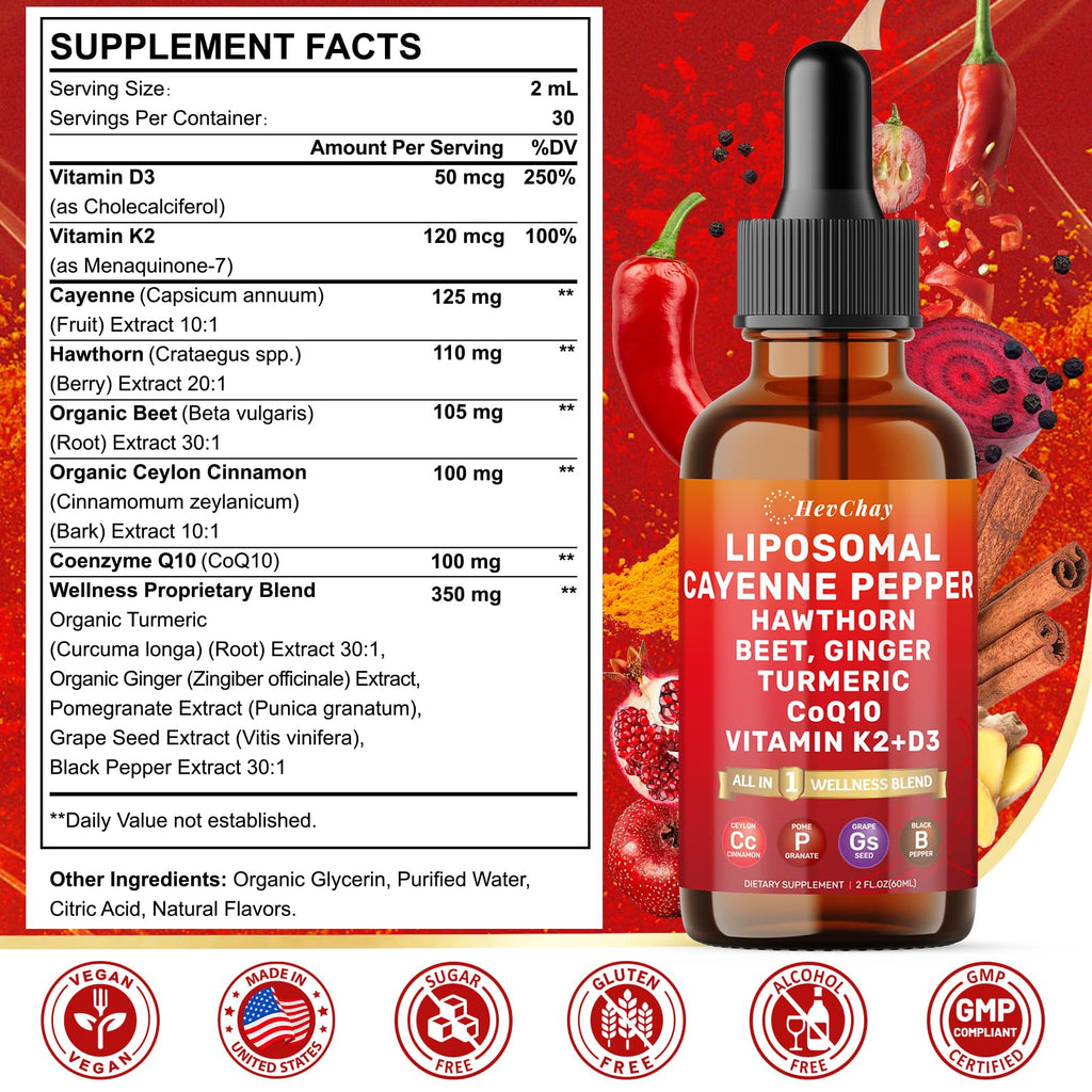 HevChay cayenne pepper liquid extract