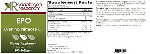 hexane-free evening primrose capsules