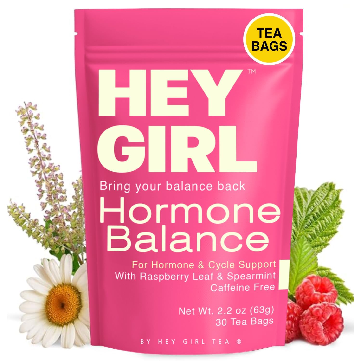 Hey Girl hormone balance herbal tea