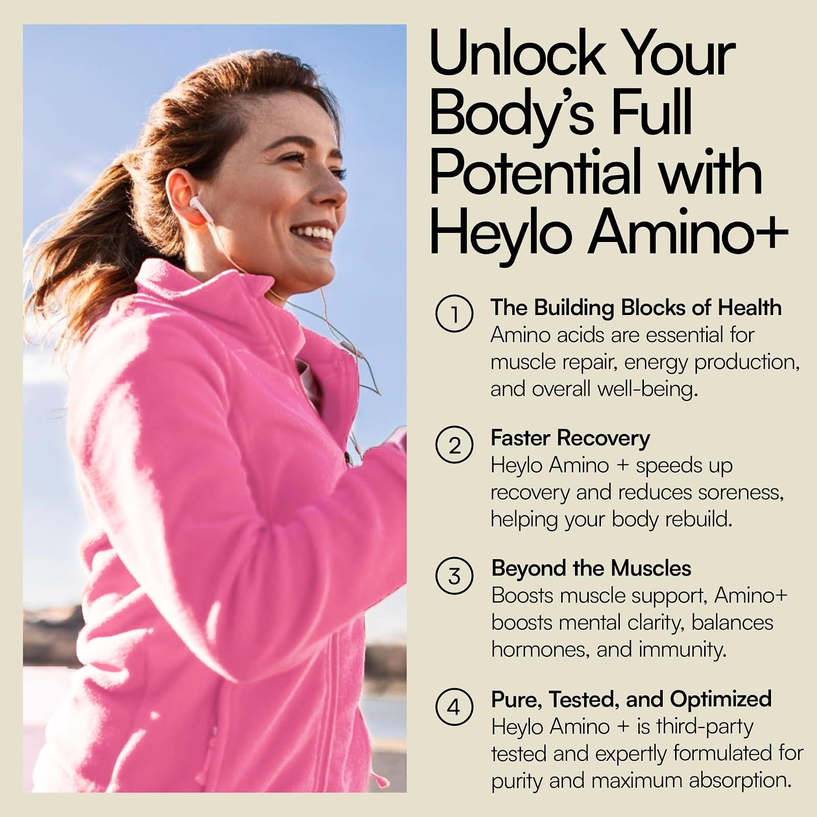 Heylo supplement for workout support