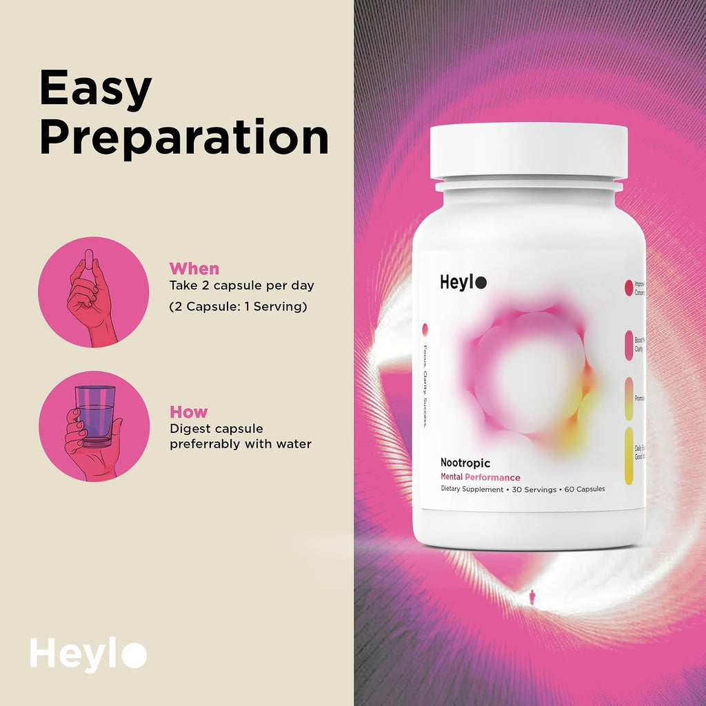 Heylo vitamins for improved concentration