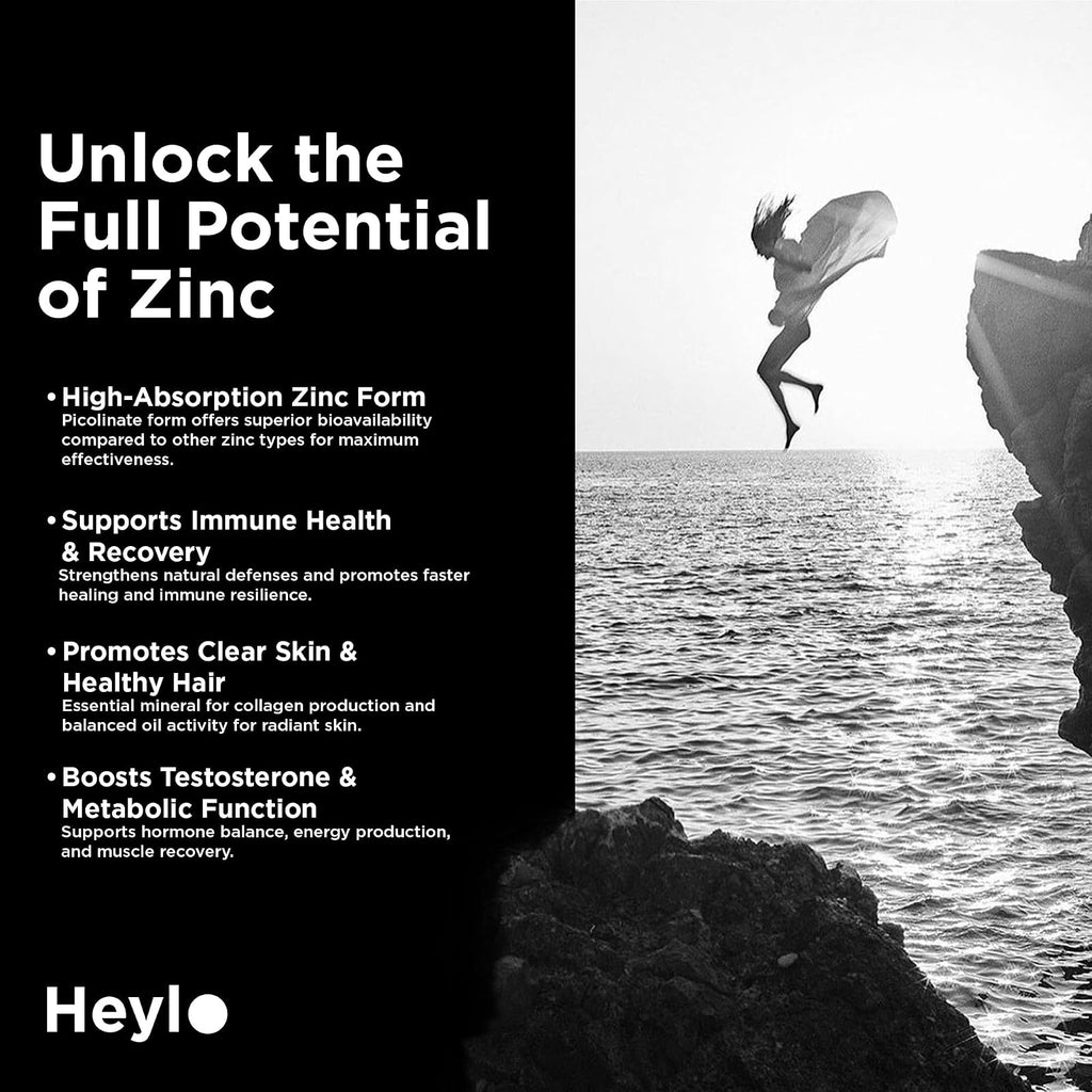 Heylo zinc for overall wellness