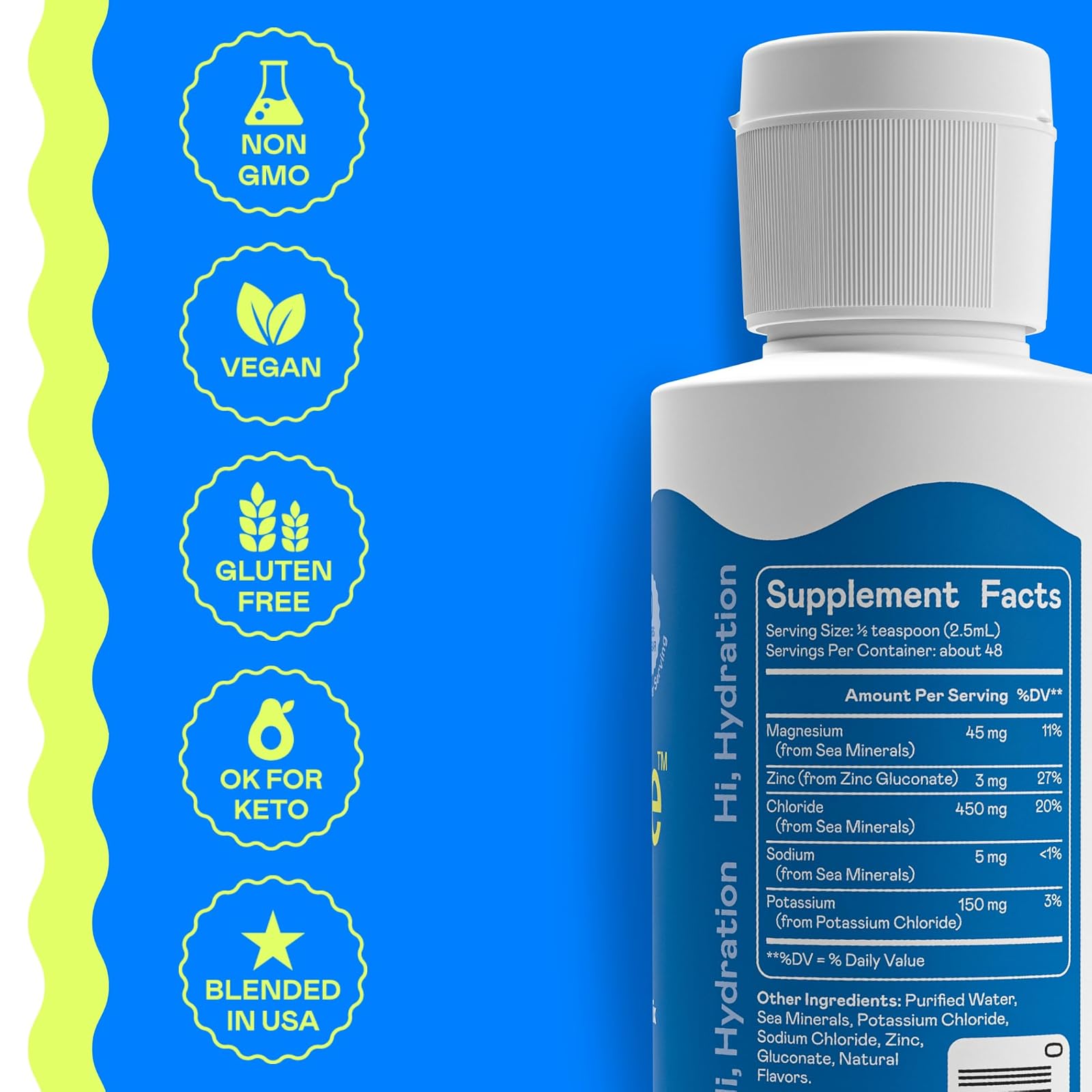 Hi-Lyte drops for electrolyte balance