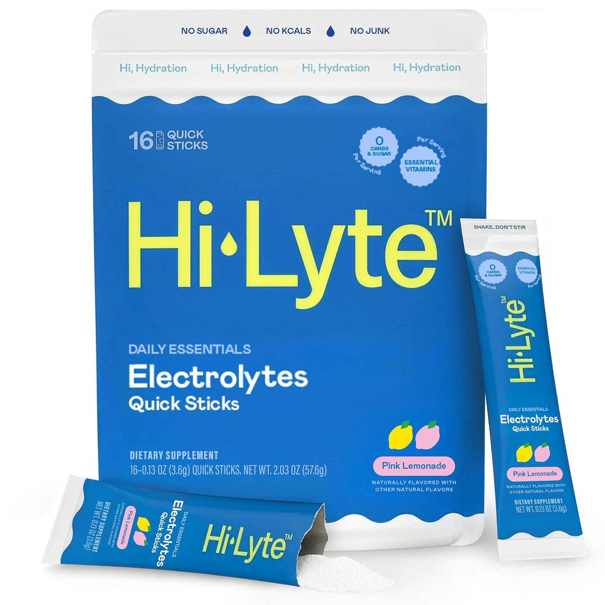 Hi-Lyte electrolytes for hydration
