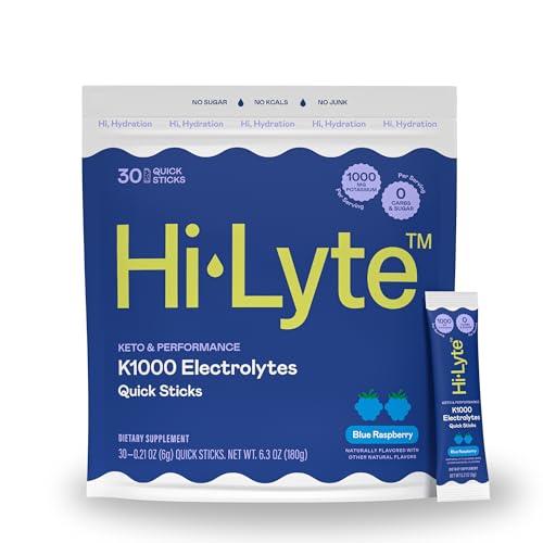 Hi-Lyte K1000 Blue Raspberry electrolytes