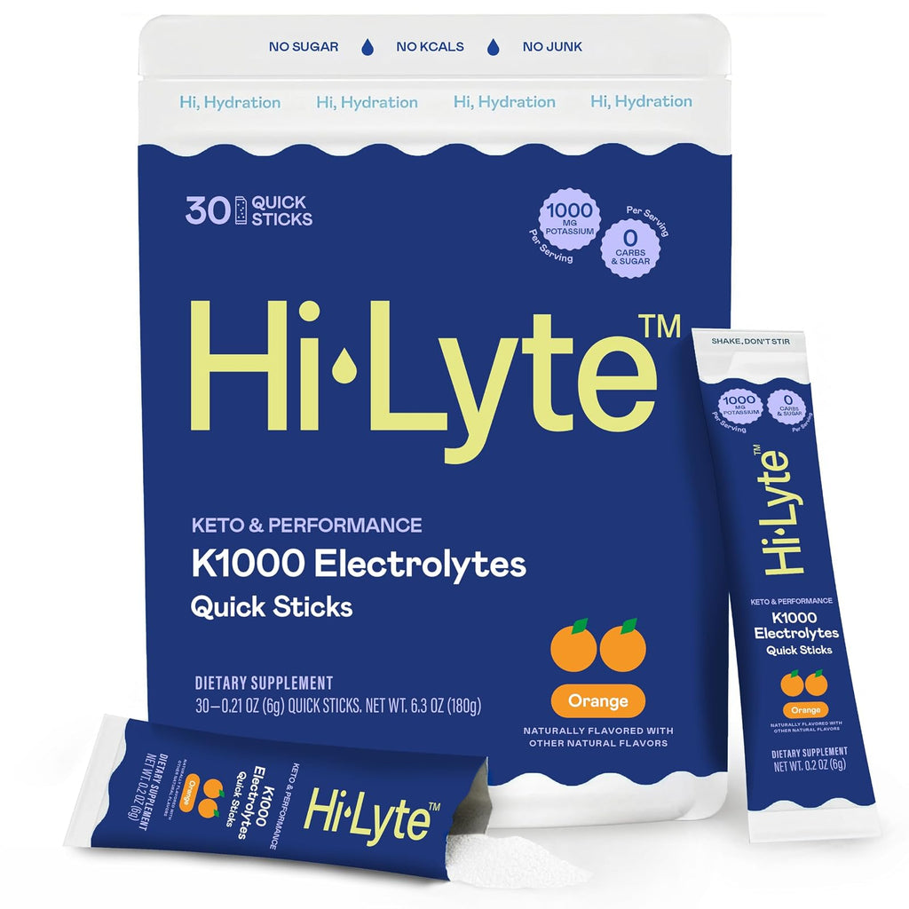 Hi-Lyte K1000 electrolyte powder packets