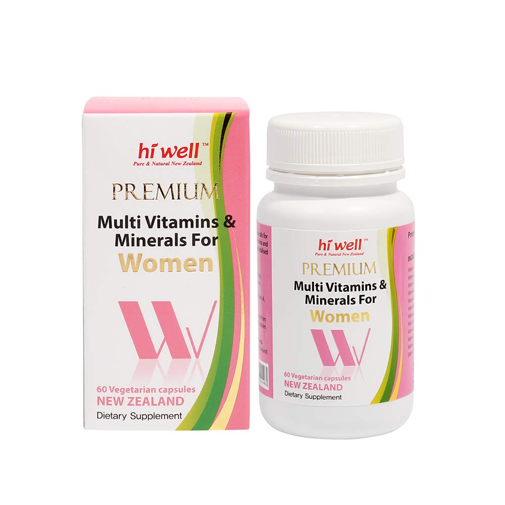 Hi Well blended vitamin supplements for women