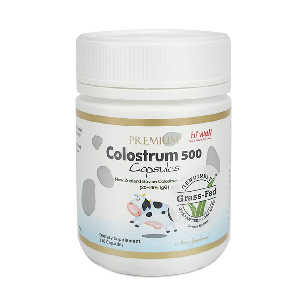 Hi Well colostrum capsules for immunity