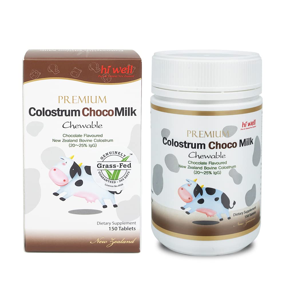 Hi Well colostrum chocolate tablets