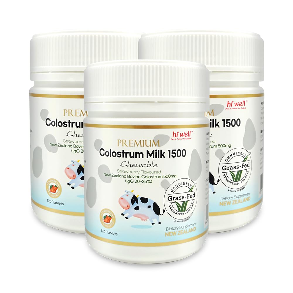 Hi Well colostrum for immune support