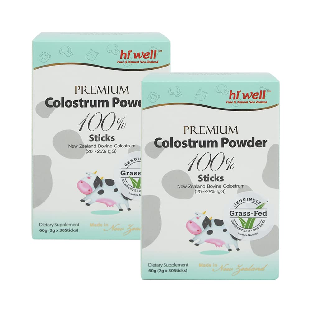 Hi Well colostrum powder benefits