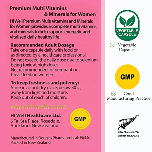 Hi Well premium vitamins for healthy lifestyle