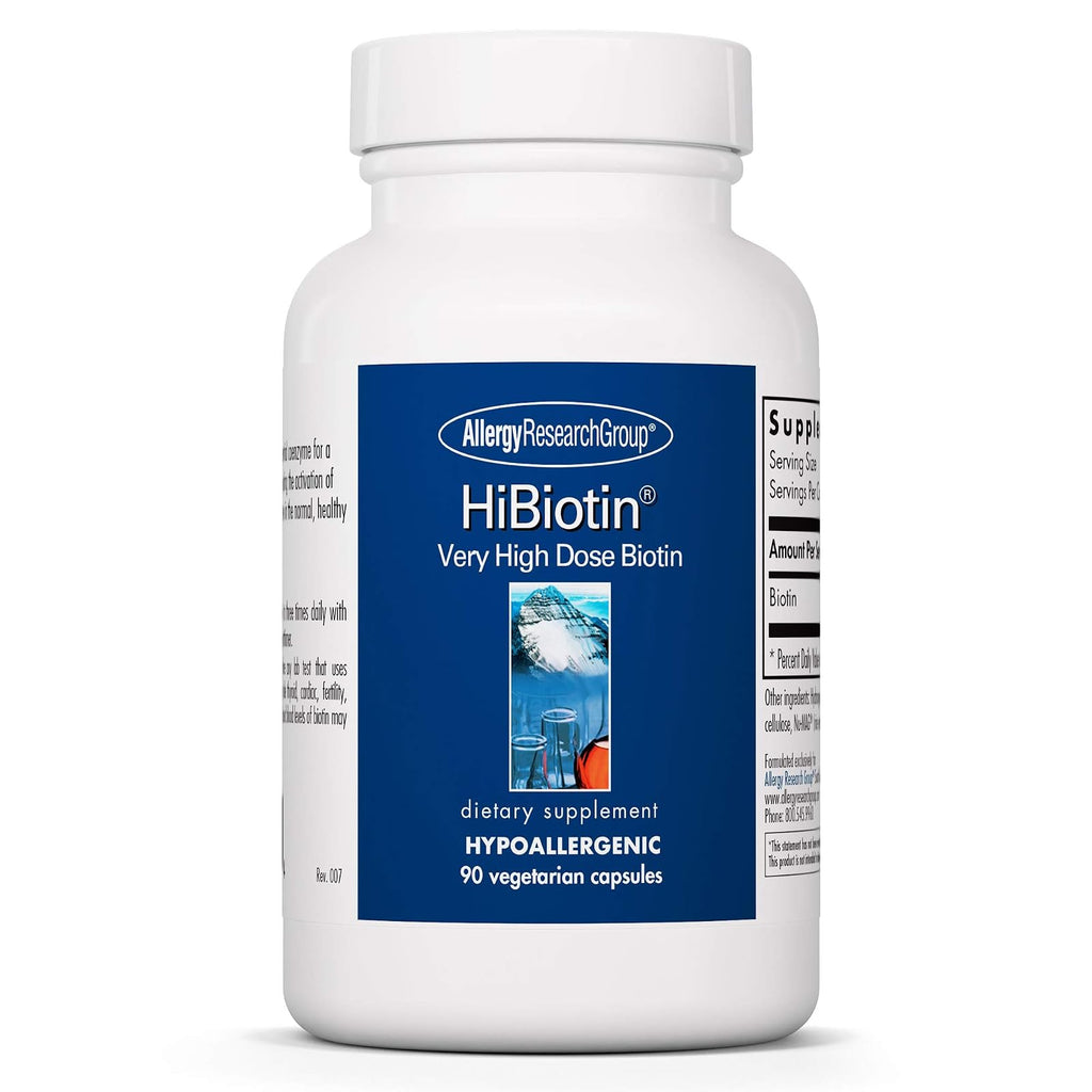 HiBiotin 100 mg biotin capsules