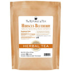 Hibiscus blueberry herbal tea bags