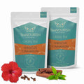 Hibiscus Cinnamon Green Tea blend