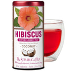 Hibiscus coconut herbal tea bags