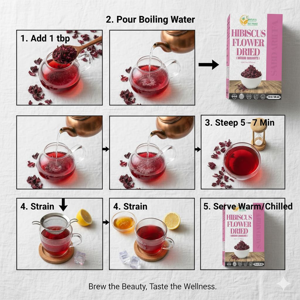 Hibiscus flower for detox tea