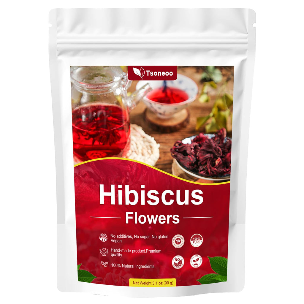 Hibiscus flowers tea for relaxation