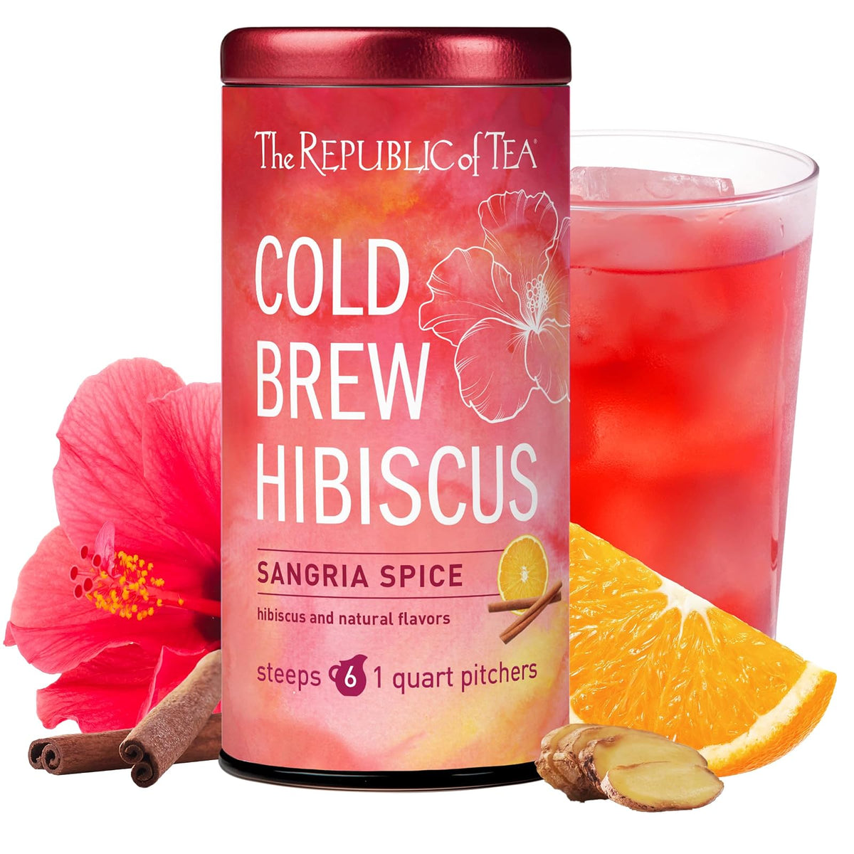 Hibiscus Sangria Spice herbal tea bags