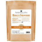 Hibiscus strawberry herbal tea bags