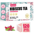 Hibiscus tea bags for refreshing brew