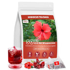 Hibiscus tea bags for relaxation
