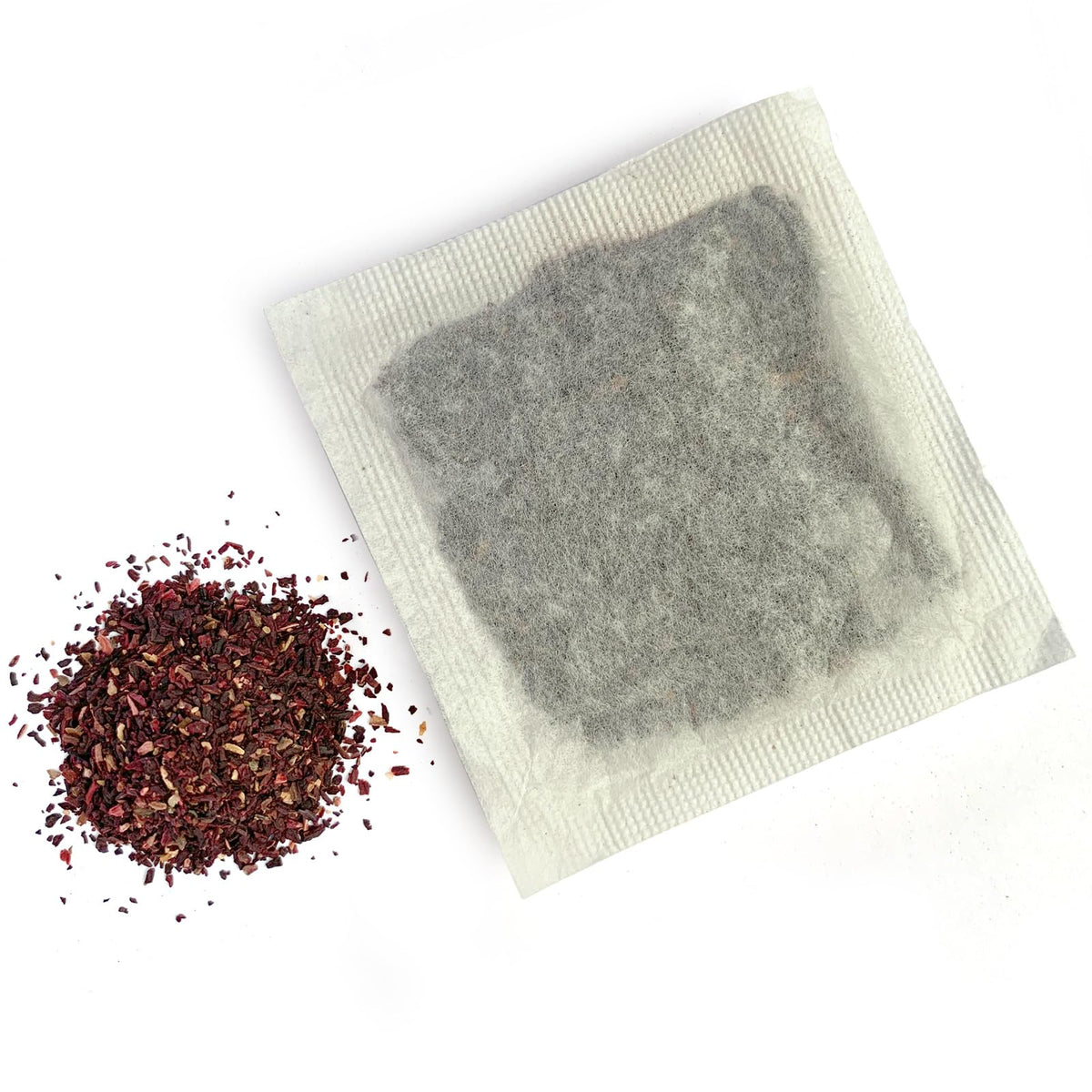 Hibiscus tea bags for relaxation