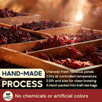 Hibiscus tea bags for vibrant health