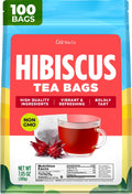 Hibiscus tea bags for wellness