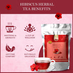 Hibiscus tea for digestive health