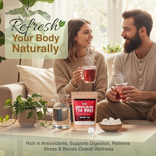 Hibiscus tea for soothing relaxation
