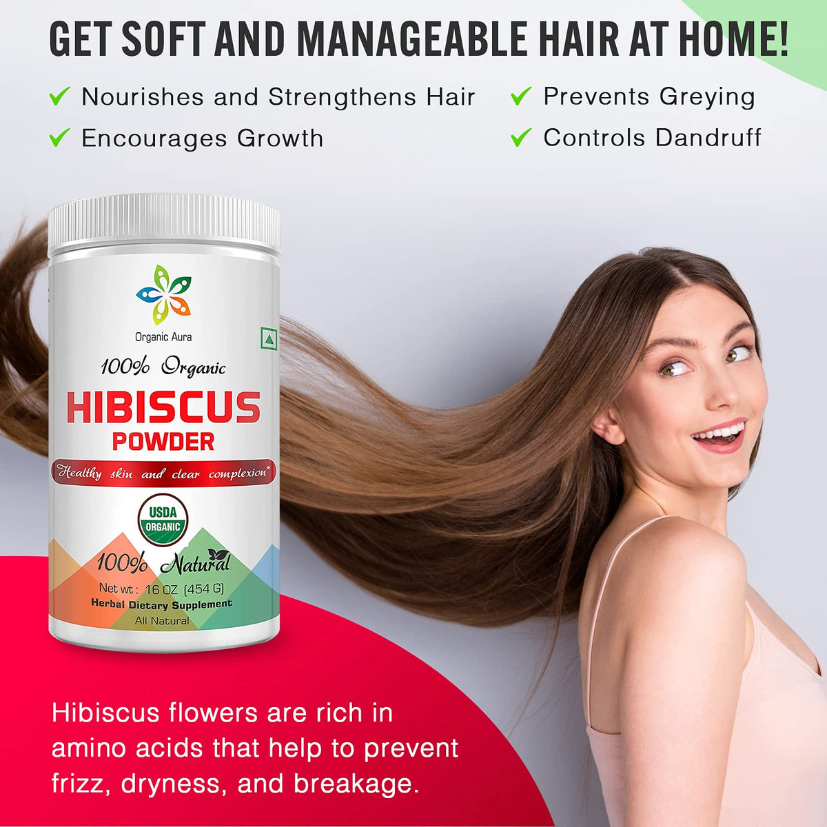 Hibiscus tea for vibrant health