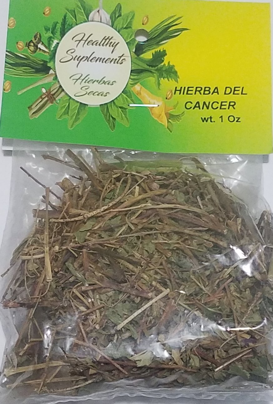 Hierba del Cancer herbal tea benefits